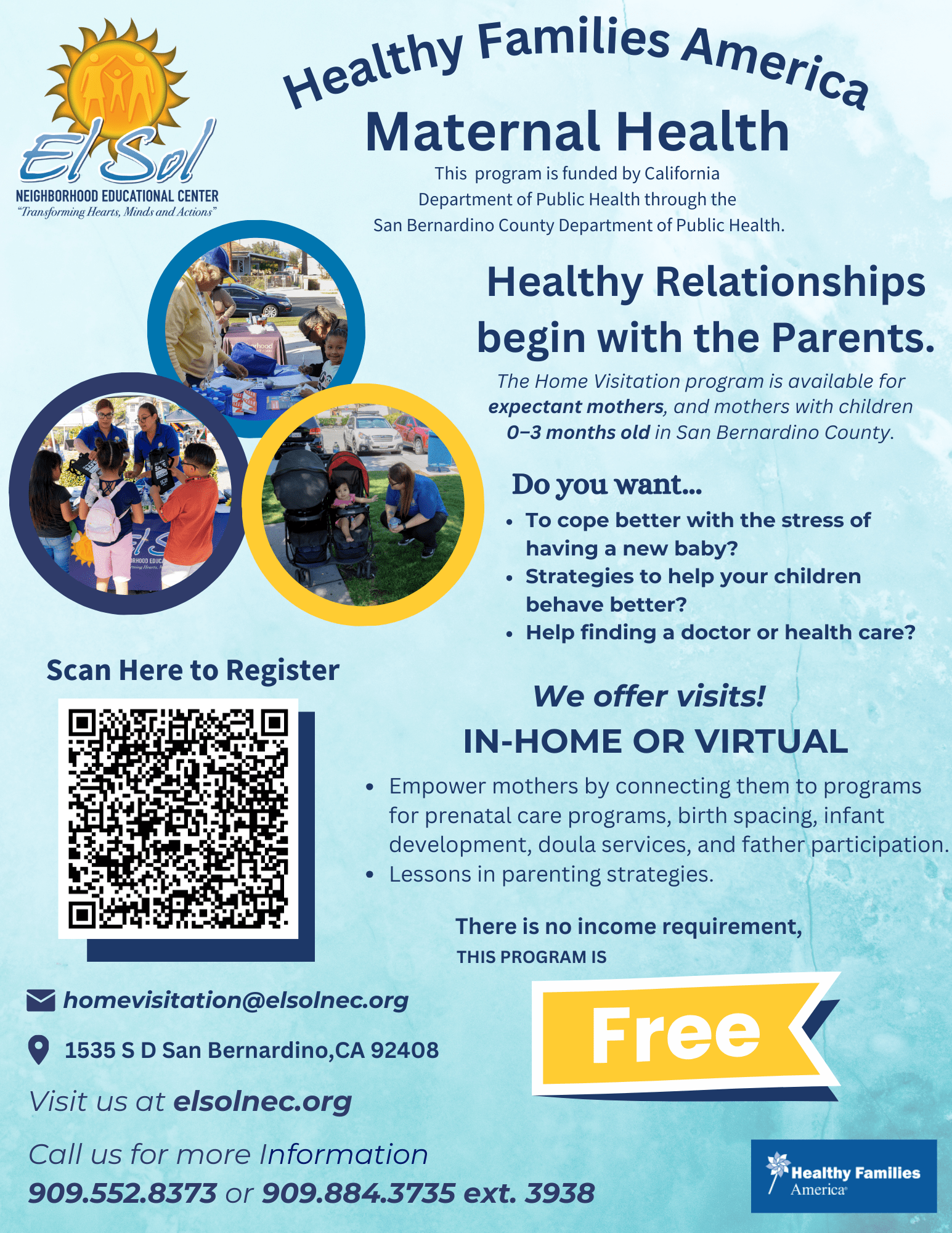 Home Visitation – El Sol Neighborhood Educational Center